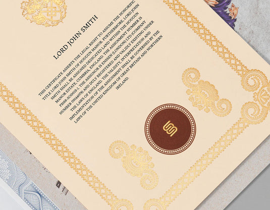 Couples (Lord & Lady) Title Pack – Lord Titles